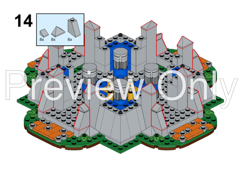 Lego Moc New Temple By Tree Beard6 Rebrickable Build With Lego