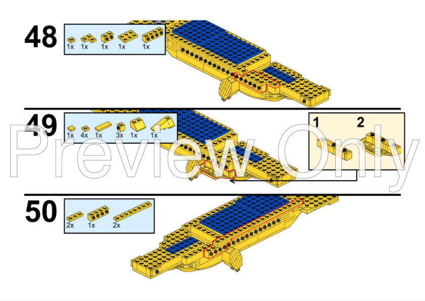 LEGO MOC The Golden Condor by StreethawkLegoMocs | Rebrickable - Build ...