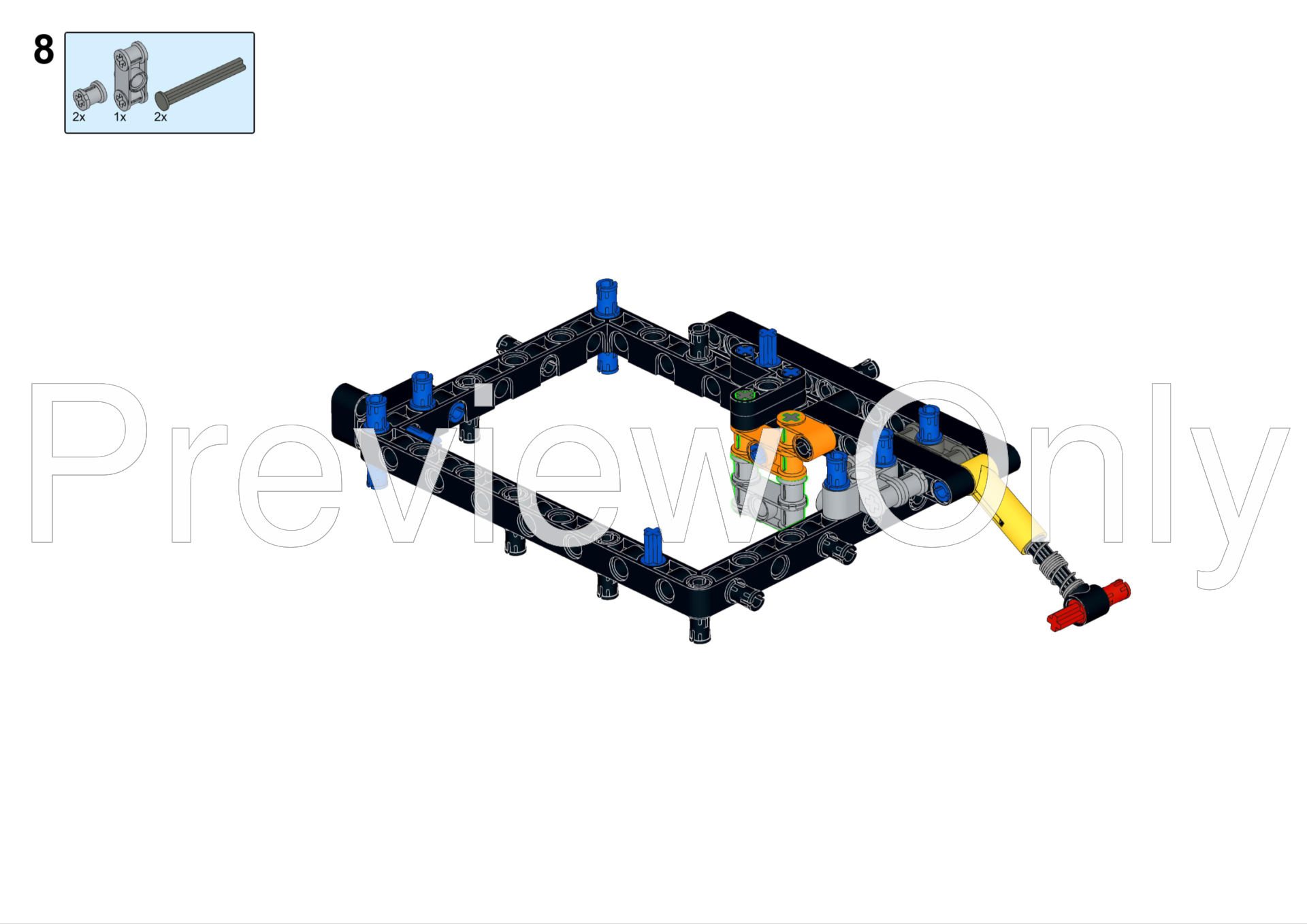 LEGO MOC All in One pack of 42141 c-models by klimax | Rebrickable ...