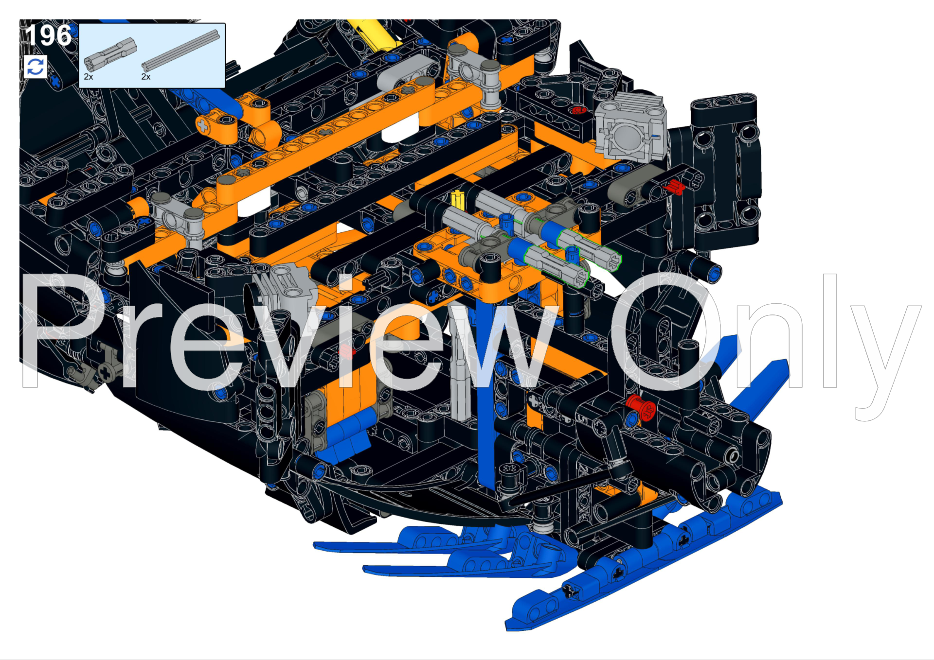 LEGO MOC-156957 All in One pack of 42141 c-models by klimax ...