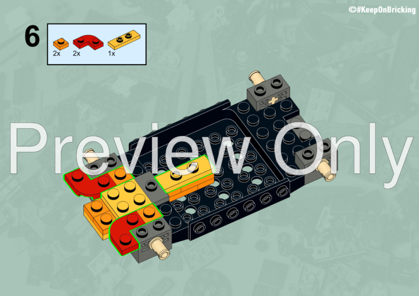Lego Moc 76918 Hot Rod By Keep On Bricking Rebrickable Build With Lego