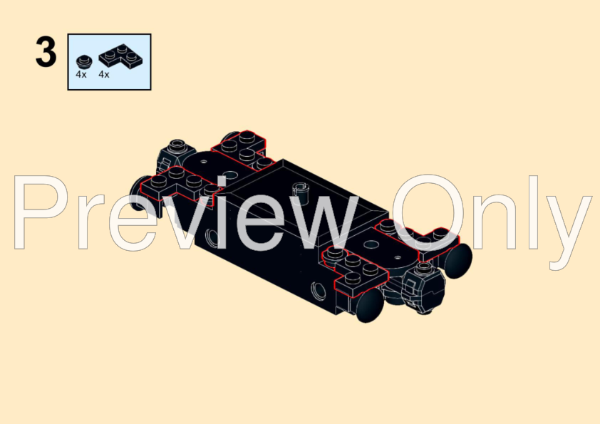 LEGO MOC Motorized tender for 79111 Lone Ranger Constitution Train ...