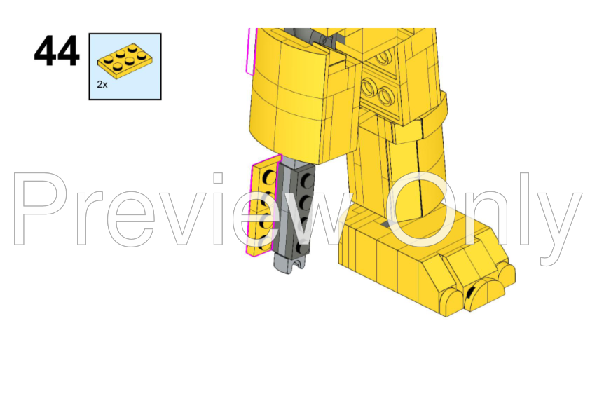 LEGO MOC Springbonnie by EXCALIBURtheONE | Rebrickable - Build with LEGO