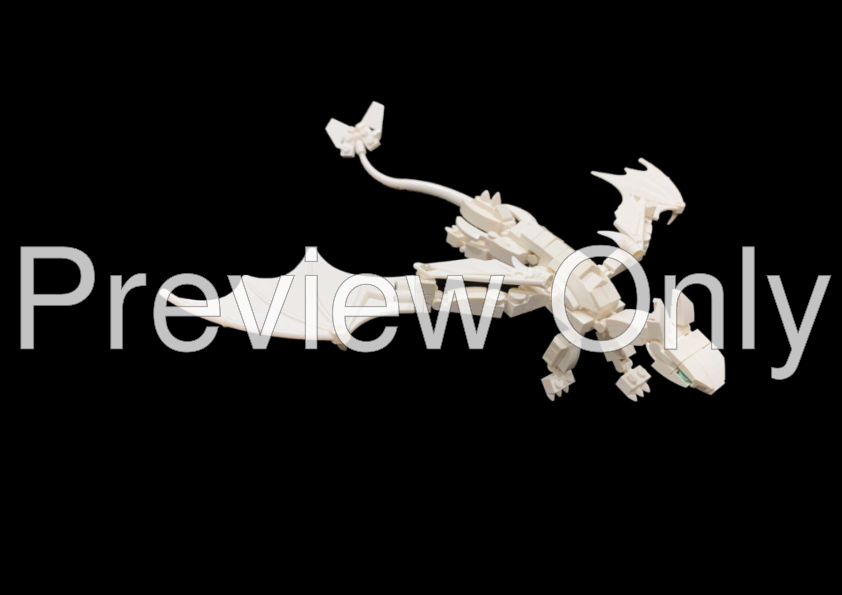 LEGO MOC Light Fury by lego_popo | Rebrickable - Build with LEGO