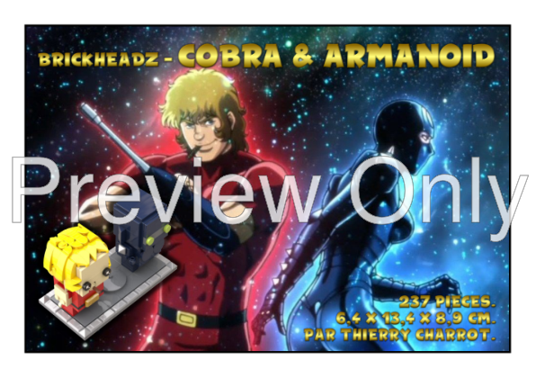 LEGO MOC Brickheadz - Cobra & Lady Amaroid by Thierry | Rebrickable ...