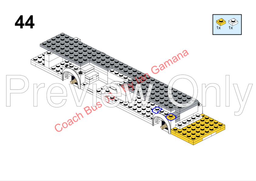 LEGO MOC Coach Bus - 03 - Higer KLQ6122 by Yanix | Rebrickable - Build ...