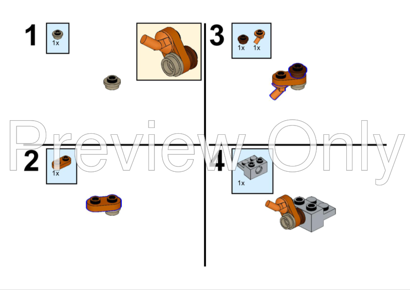 LEGO MOC Unknown Living Thing - Lego 10314 Dried Flower Centerpiece ...