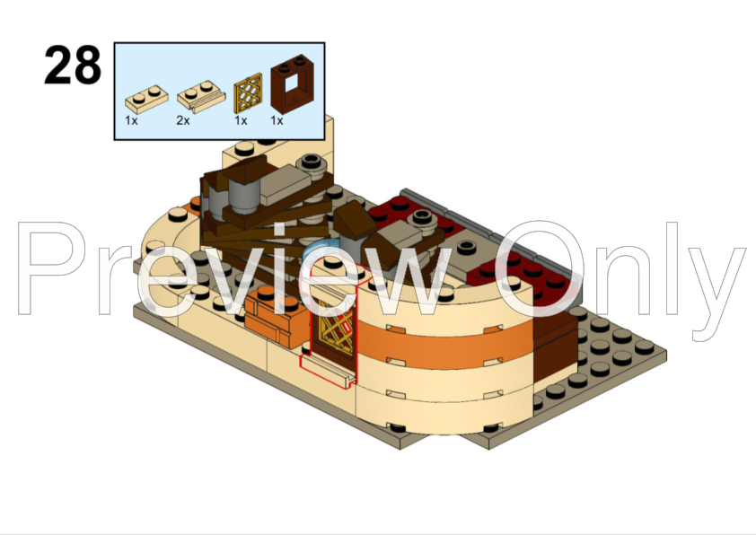 LEGO MOC HP Modular - Dumbledore's Office Rework - Great Tower 4/4 by ...