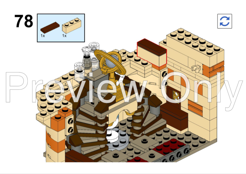 LEGO MOC HP Modular - Dumbledore's Office Rework - Great Tower 4/4 by ...