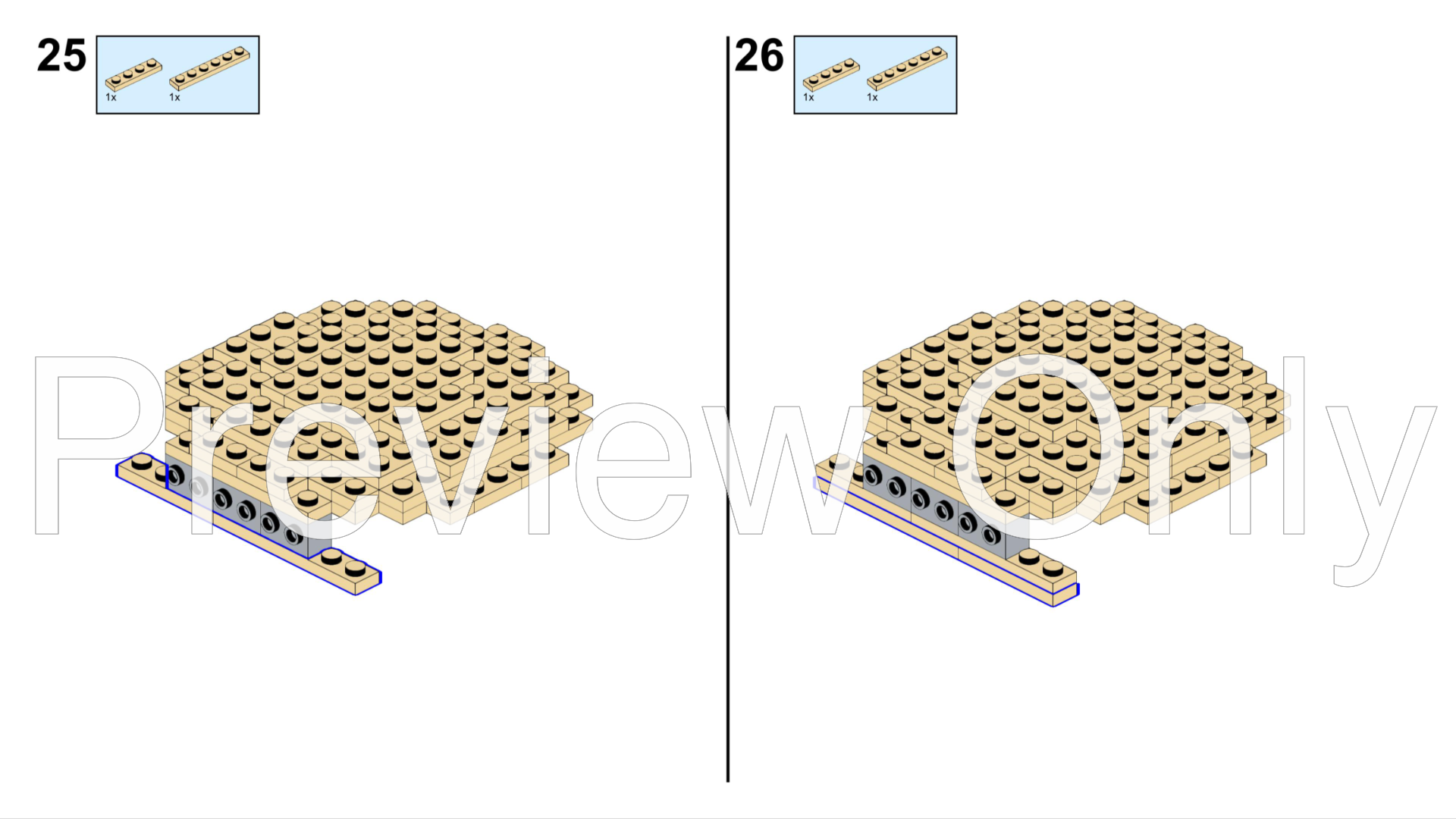 Lego Moc Mushroom By Xiaowang Rebrickable Build With Lego