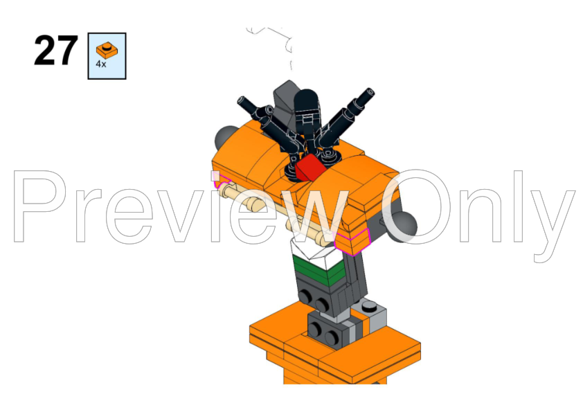 LEGO MOC Shattered Freddy by EXCALIBURtheONE | Rebrickable - Build with ...