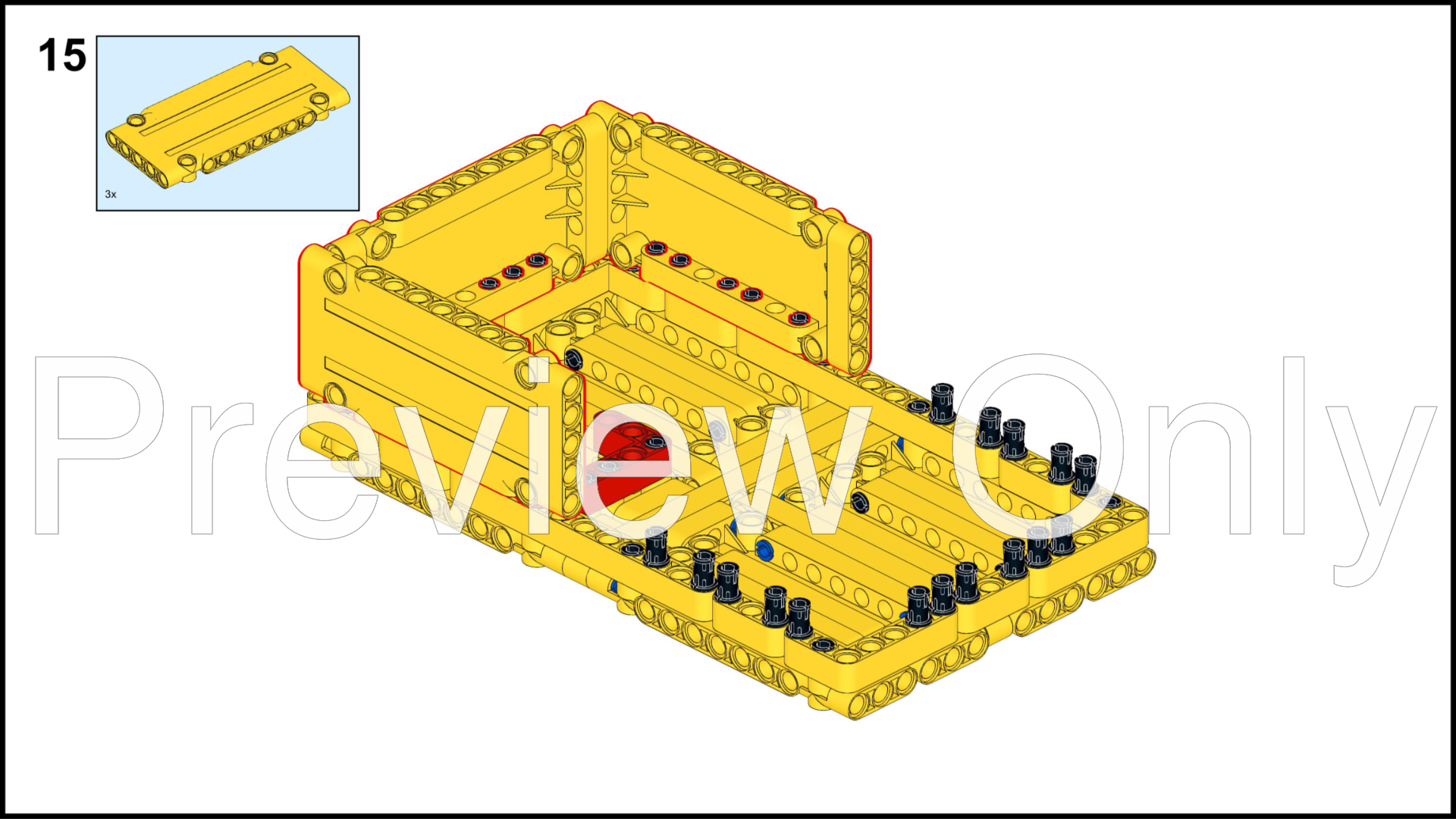 Lego Moc Yellow Useless Box By Vladoniki Rebrickable Build With Lego
