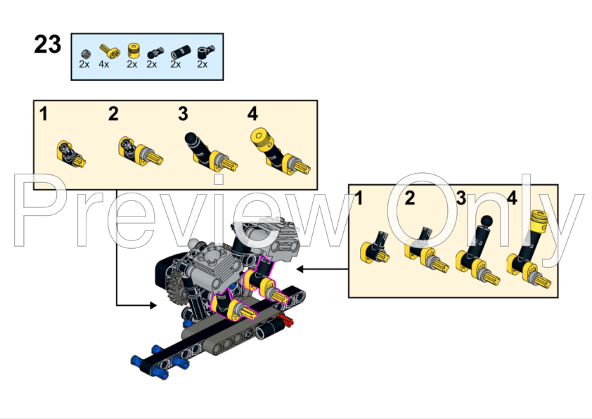 LEGO MOC 42155 Bat Chopper by mla2 | Rebrickable - Build with LEGO