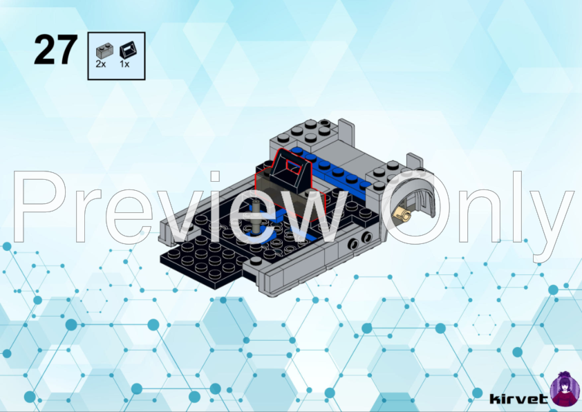 Lego Moc 76917 Neon Racer By Kirvet Rebrickable Build With Lego