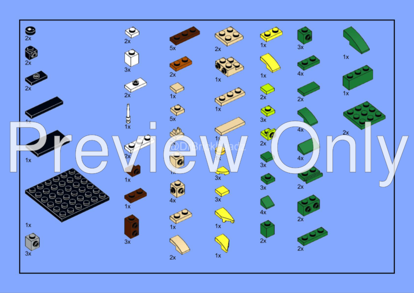 LEGO MOC Link (Wind Waker) Brickheadz by DrBrickheadz | Rebrickable ...