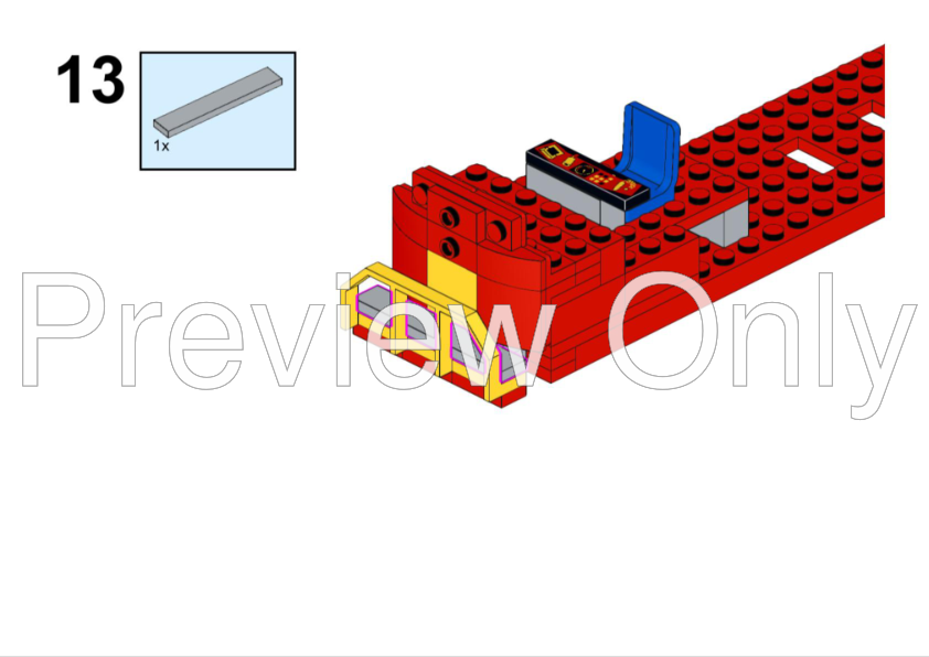 Lego Moc Santa Fe Emd Fp45 By Bricksworks Rebrickable Build With Lego