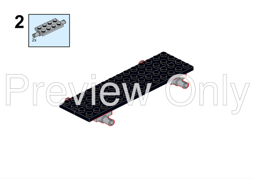 LEGO MOC Mercedes 300 GE 1991 by bullbricks | Rebrickable - Build with LEGO