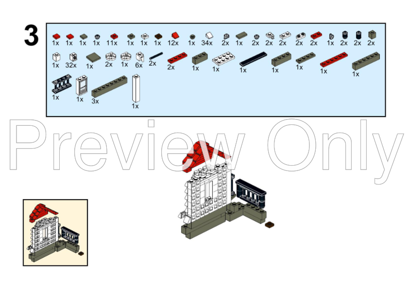 LEGO MOC isle lighthouse by AMasterBuilder | Rebrickable - Build with LEGO