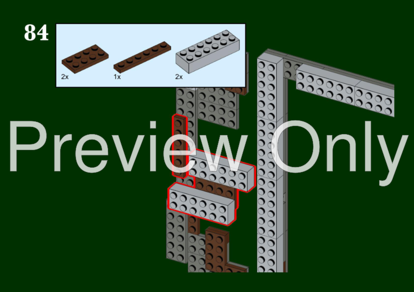 LEGO MOC Montana Log Cabin by soffer | Rebrickable - Build with LEGO