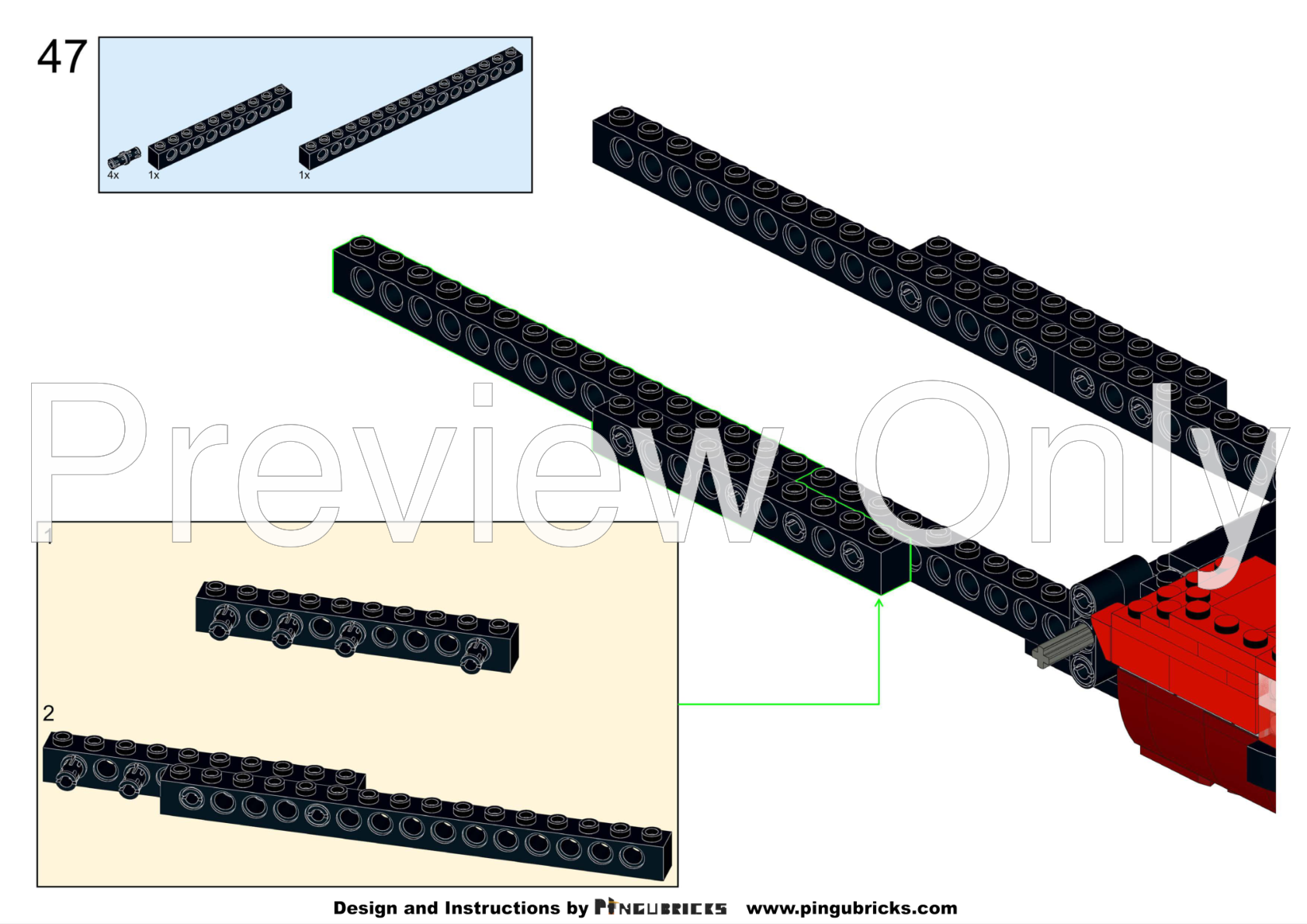 LEGO MOC Mercedes-Benz W124 Coupé by Pingubricks | Rebrickable - Build ...