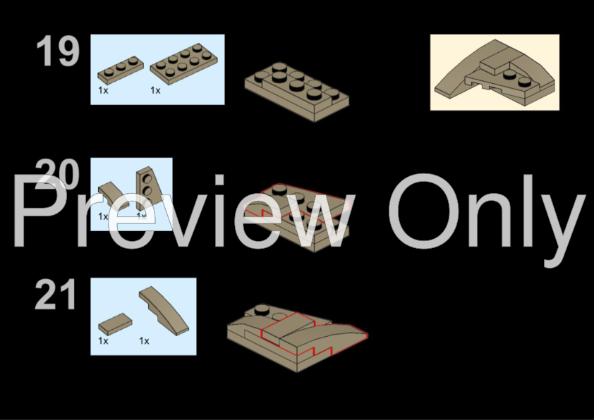 LEGO MOC Ark: Thylacoleo by Moc_Lobster | Rebrickable - Build with LEGO