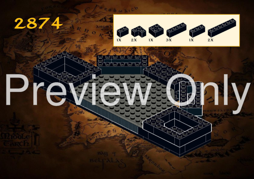 Lego Moc Ucs Barad Dur Part 46 By Legomocloc Rebrickable Build