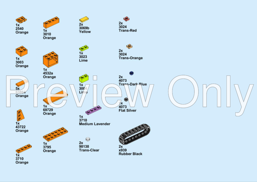 LEGO MOC Tracked Recovery Vehicle by Wacky | Rebrickable - Build with LEGO