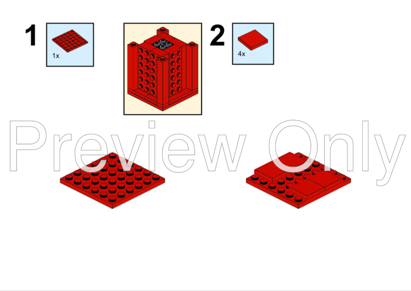 LEGO MOC Hanukkah Dreidel by Ner57 | Rebrickable - Build with LEGO