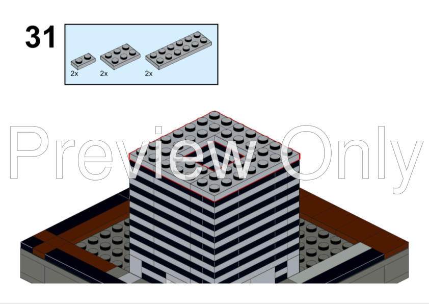 Lego Moc 1001 Mckinney By Iambriguy Rebrickable Build With Lego