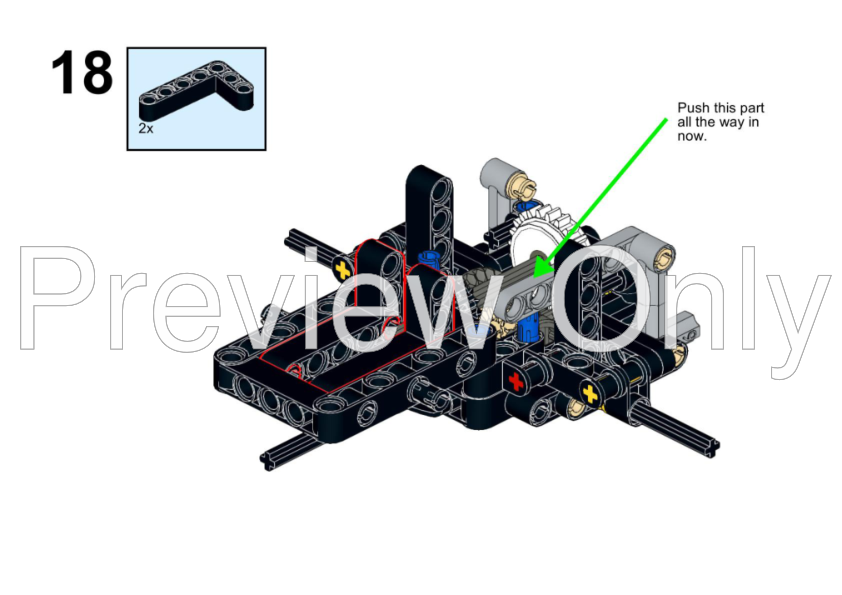 LEGO MOC 8859 Studless remake [TC20] by Toucanx | Rebrickable - Build ...