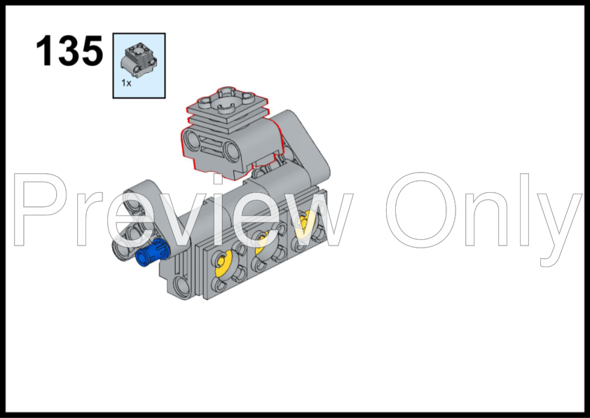 LEGO MOC 42096 B-Model Sportcar by Igolo | Rebrickable - Build with LEGO
