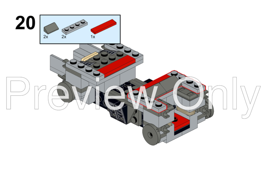 Lego Moc Midi Scale At Te By Farawaybricks Rebrickable Build With Lego