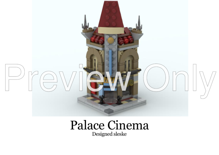 LEGO MOC Mini Modulars by sleske | Rebrickable - Build with LEGO