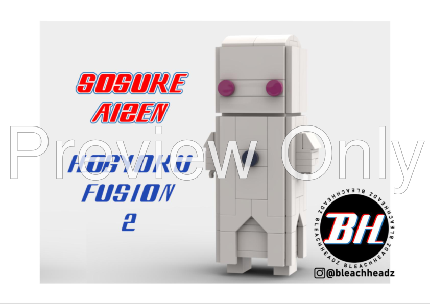 LEGO MOC Sosuke Aizen (Hogyoku Fusion 2) - Bleach | Brickheadz by ...