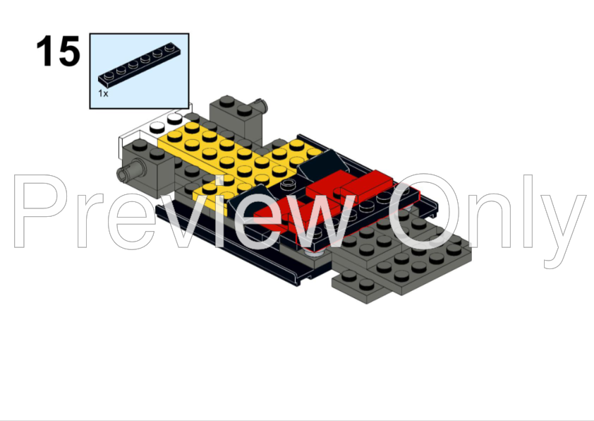 LEGO MOC Dodge Challenger Hellcat by Jmcnutt1 | Rebrickable - Build ...
