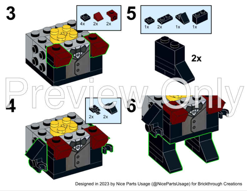 LEGO MOC Dracula by NicePartsUsage | Rebrickable - Build with LEGO