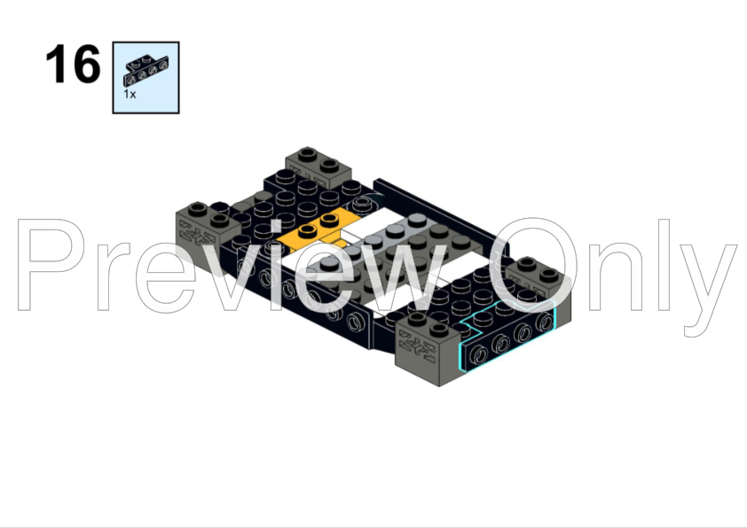 LEGO MOC Orange Truck LEGO 76918 alternate build 1 by n2brick ...