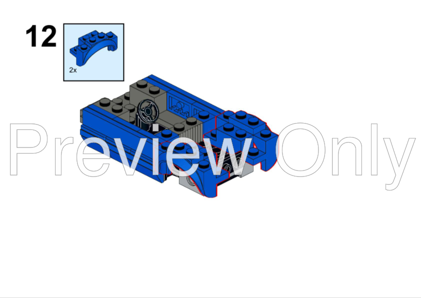 LEGO MOC Built Tough Mustang 5th Gen by IBrickedItUp | Rebrickable ...