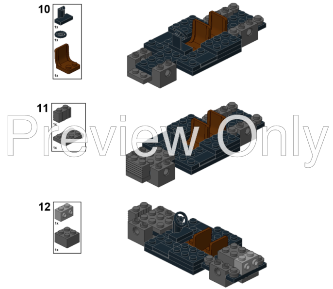 LEGO MOC TWD 2006 Dodge Charger by Igor X | Rebrickable - Build with LEGO