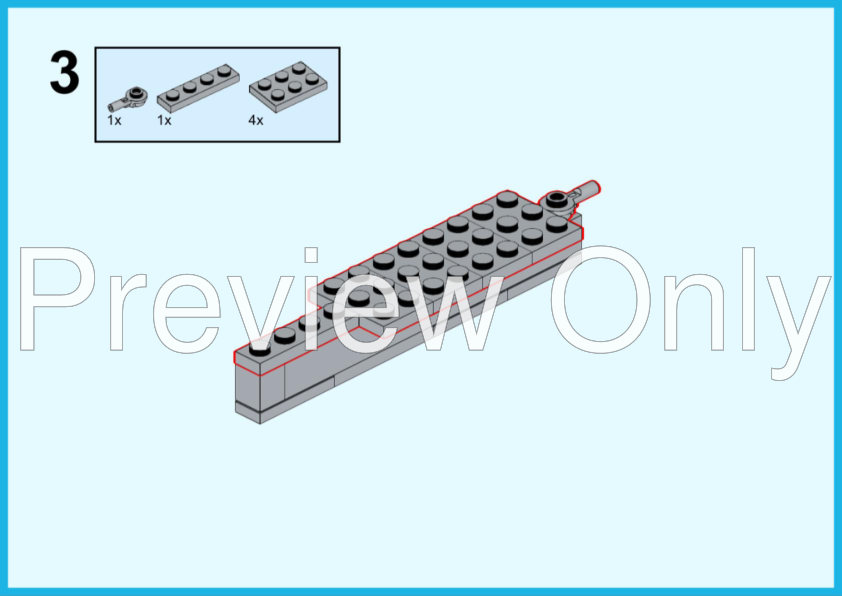 LEGO MOC Rafale (1/72 scale) by abracada_brick | Rebrickable - Build ...