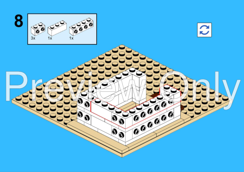LEGO MOC The Beach Hut by tarlinator | Rebrickable - Build with LEGO