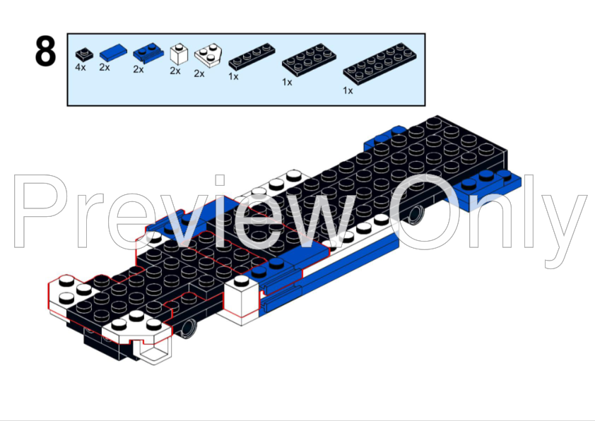LEGO MOC THW GKW MAN Truck by BK Brick Design | Rebrickable - Build ...