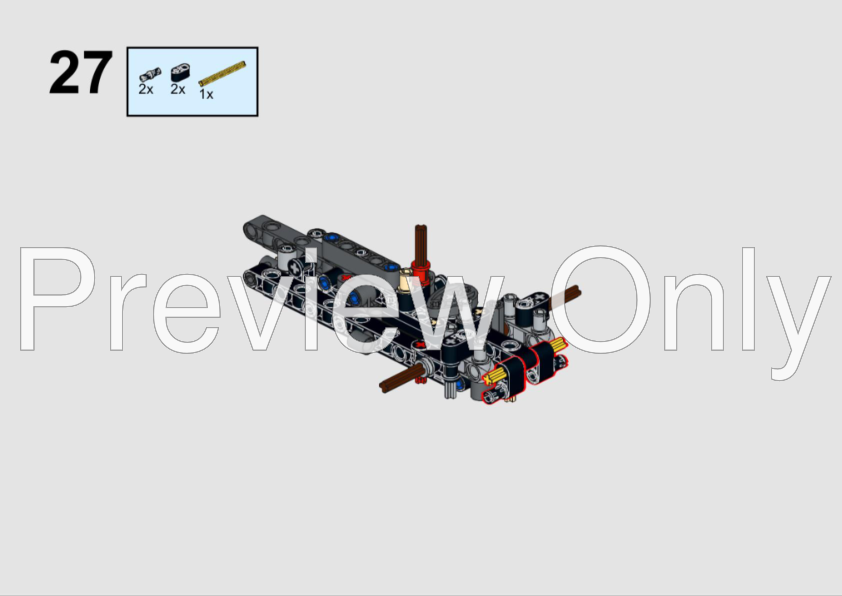 Lego Moc Mini 42054 Claas Xerion 5000 Trac Vc By Nguyengiangoc