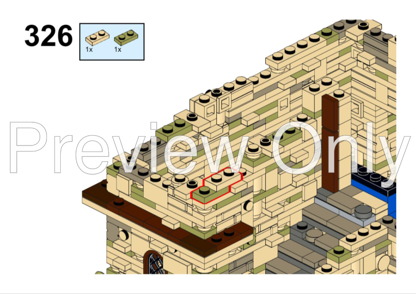 LEGO MOC Arabic style house by legoprofi | Rebrickable - Build with LEGO