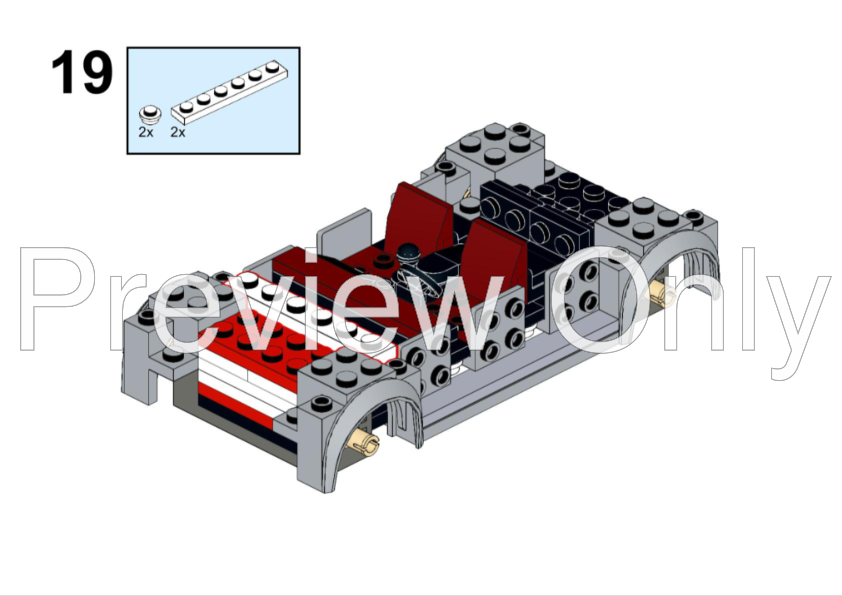 LEGO MOC 1963 Buick Riviera Lowrider by toms8wides | Rebrickable ...