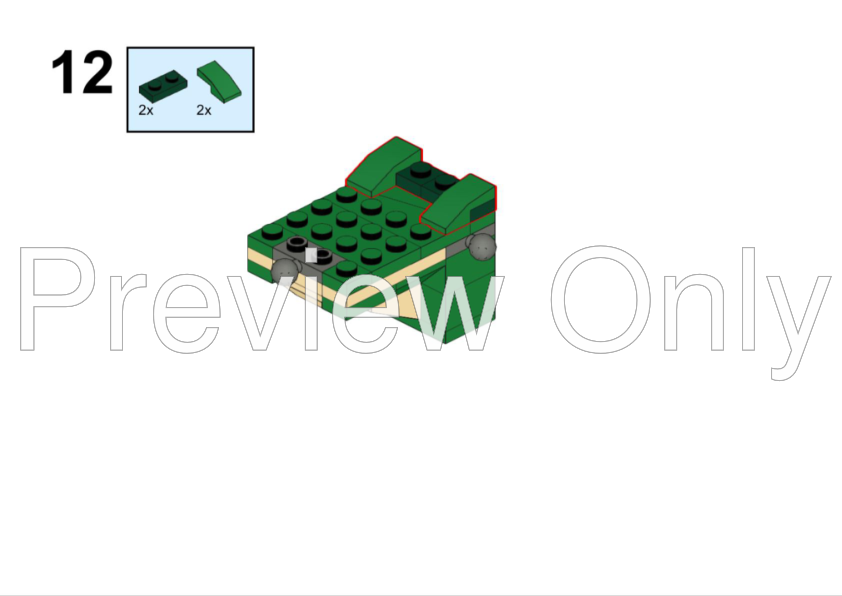 Lego Moc Piranha By Iatealego Rebrickable Build With Lego