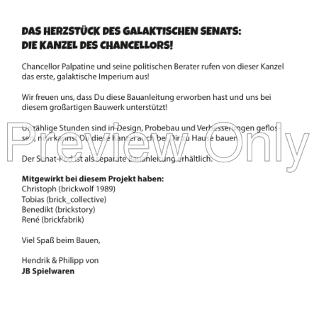 LEGO MOC Galactic Senate - Chancellor's Rostrum by TheBrickCollective ...