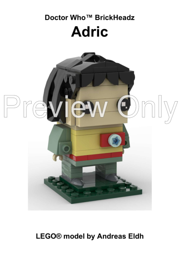 LEGO MOC Doctor Who: Adric by Andreas_Eldh | Rebrickable - Build with LEGO