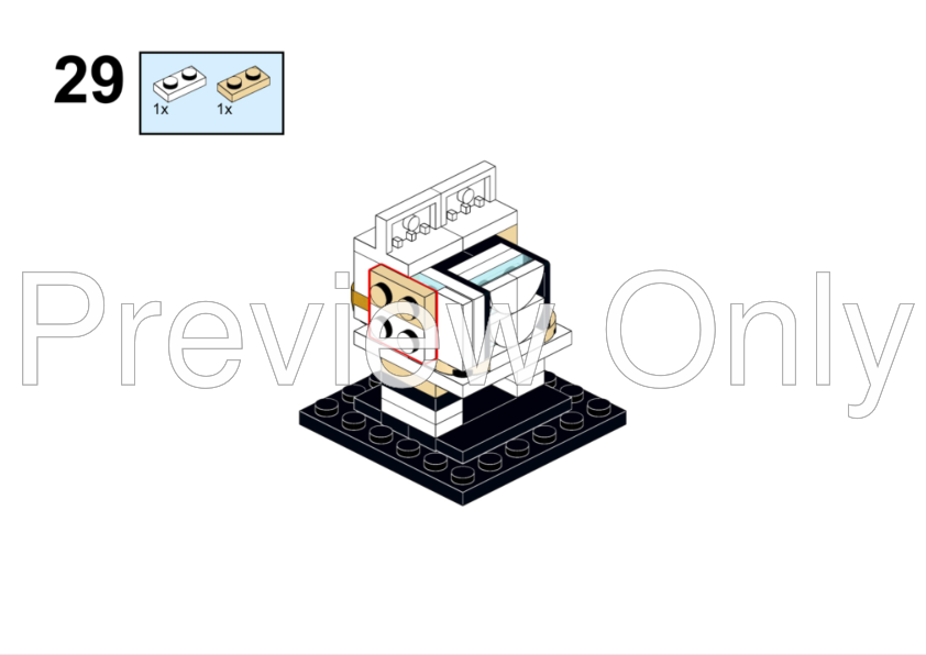LEGO MOC KOS-MOS Brickheadz - Xenosaga by Lego_Rocket | Rebrickable ...