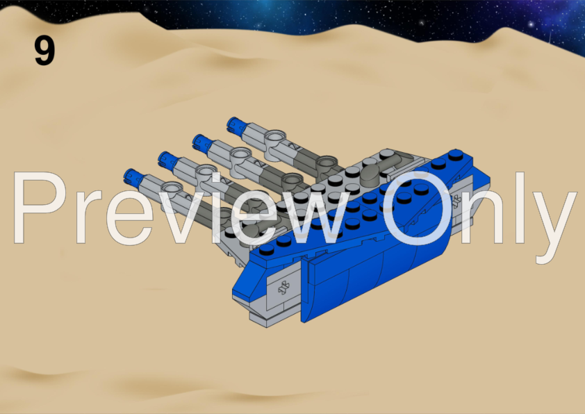 LEGO MOC Mechanic Crawler by Legocionado | Rebrickable - Build with LEGO